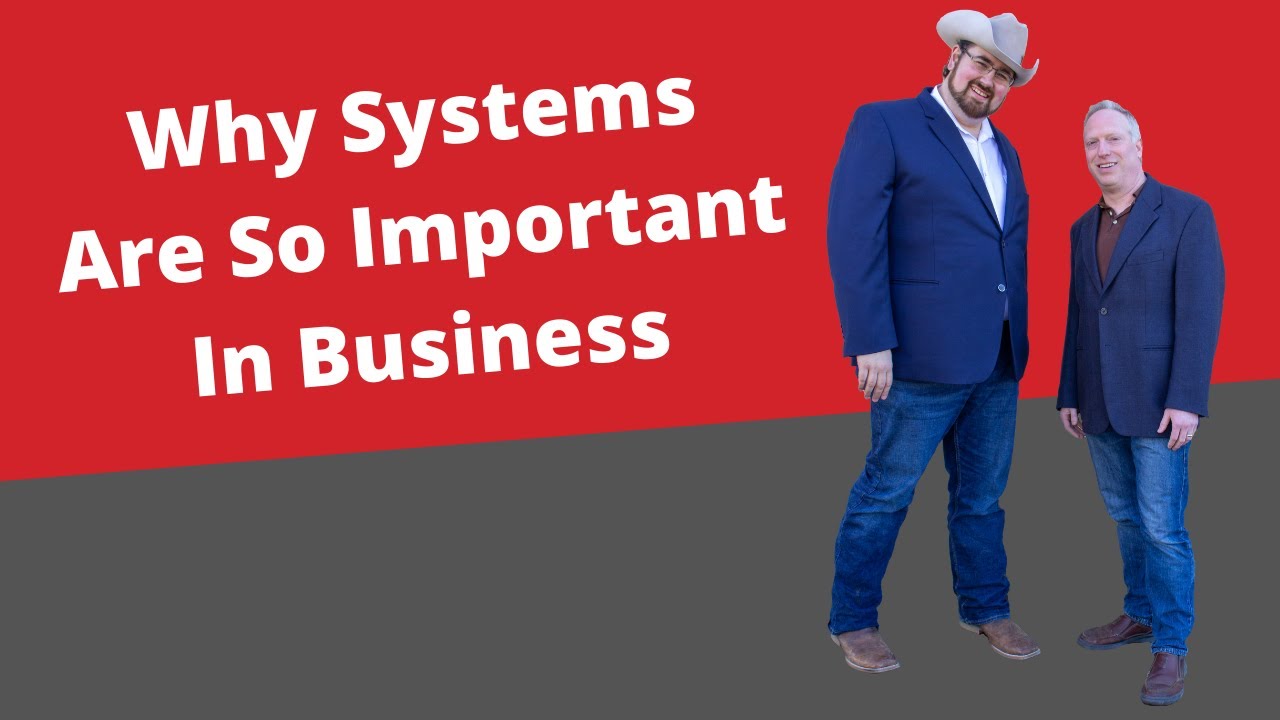 Why Systems Are So Important In Business - YouTube