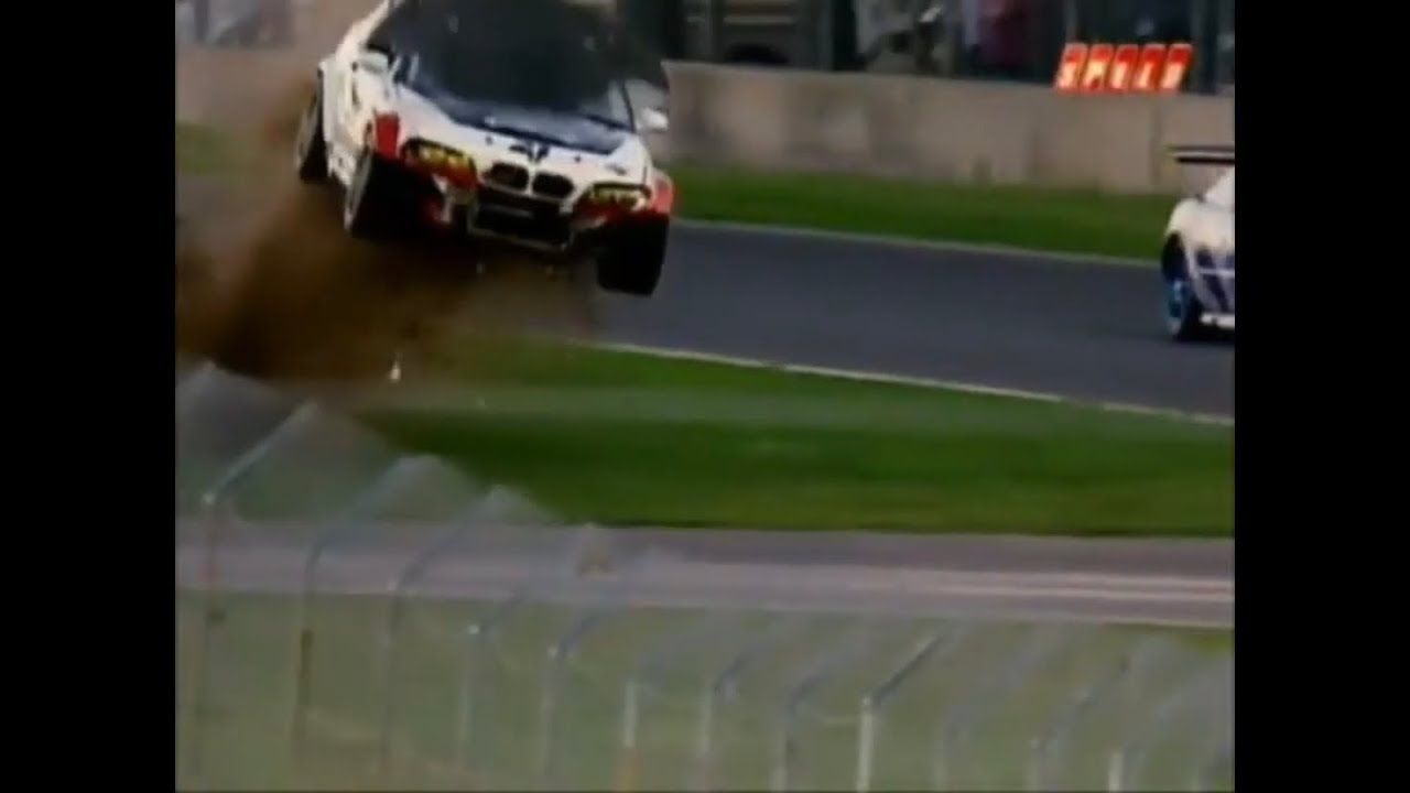 Race Car Accident Of Joey Hand - YouTube