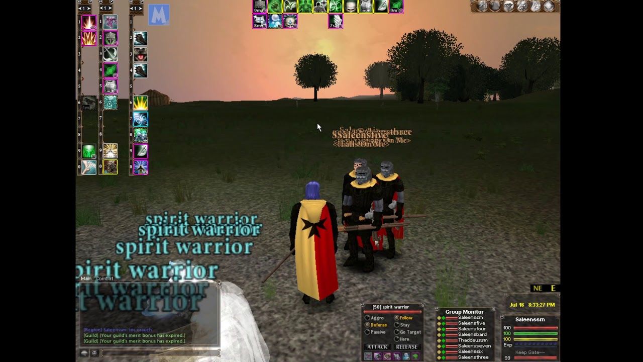 Dark Age Of Camelot Gaheris Multiboxing 8 Accounts 7sm/1bard... Keeps ...