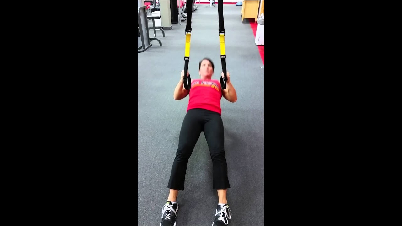 TRX Lying Row - Kris - YouTube