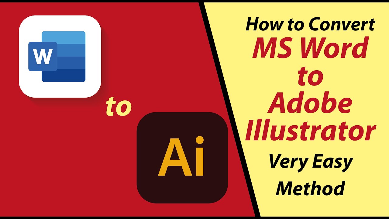 How To Import Text From Microsoft Word In Adobe Illustrator YouTube How To Import Text From Microsoft Word In Adobe Illustrator YouTube