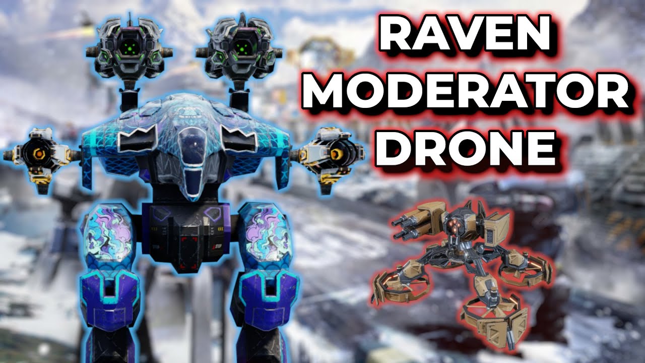 WR - Raven W/ Moderator Drone - Lockdown + Extra Damage + Karura Aether Giveaway Winners War ...