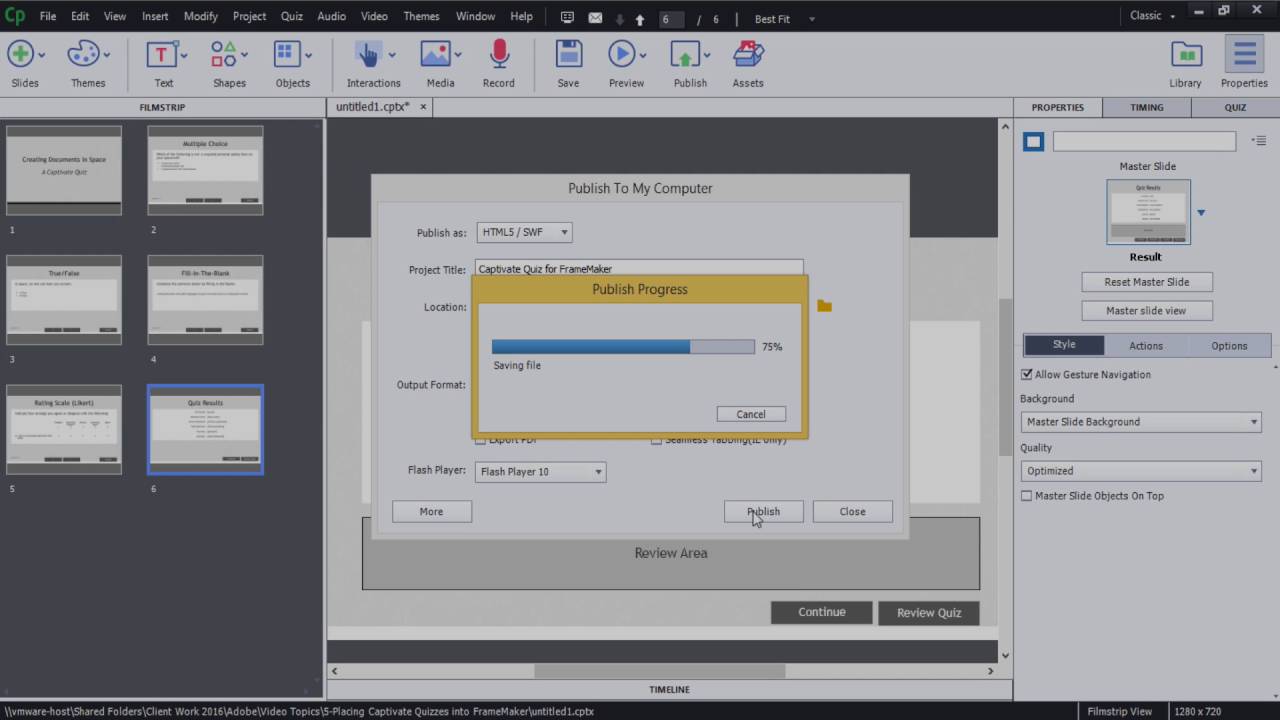 Add interactive quizzing to your RoboHelp content using Adobe Captivate - YouTube