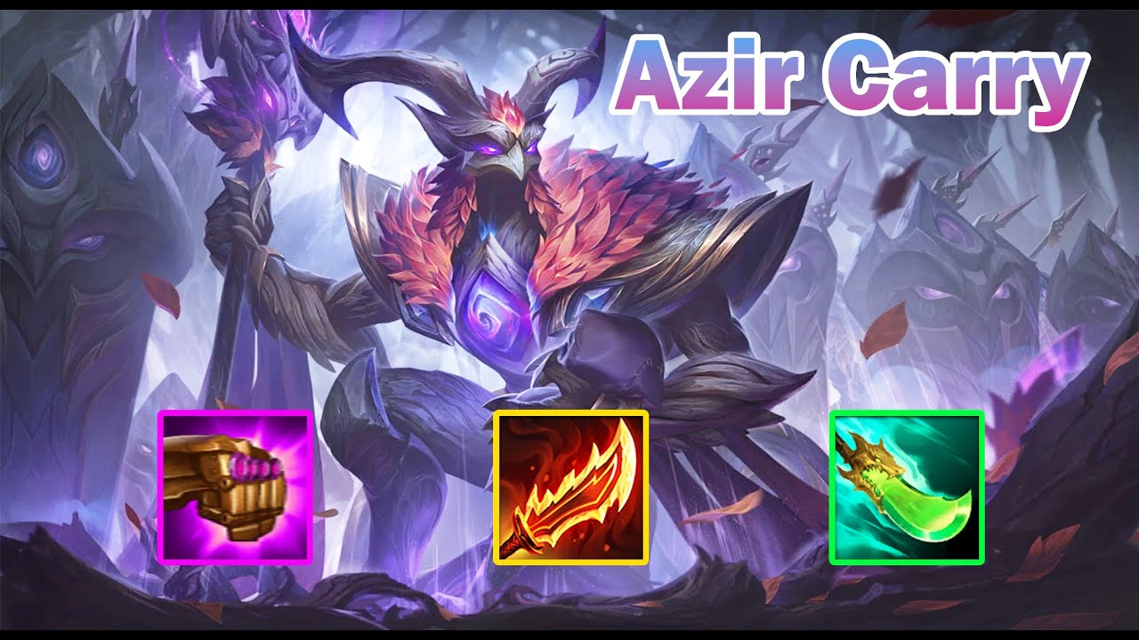 AZIR CARRY | TFT SET 11 - YouTube
