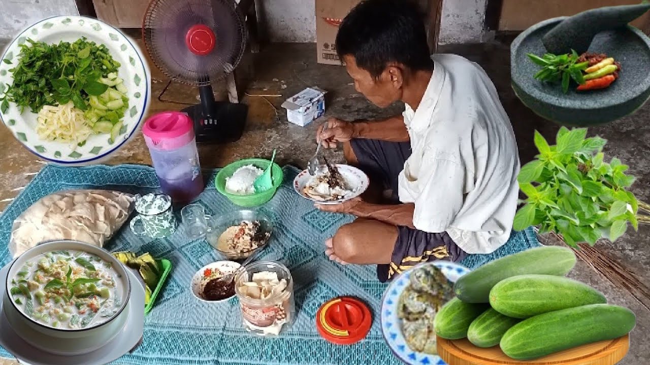 Buka puasa dg menu sederhana trancam khas jatim #masakandesa - YouTube