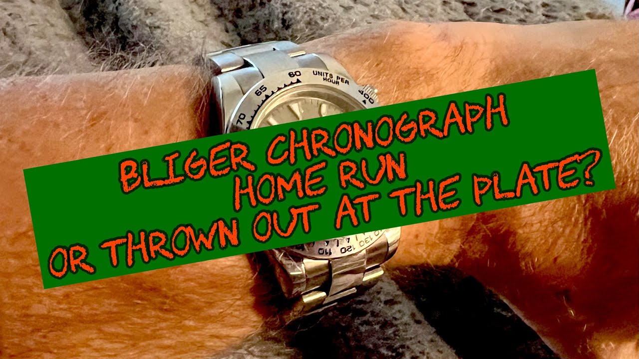 UPDATE! Sound issues! The Bliger Chronograph! Hoby Abernathy, you’re my ...