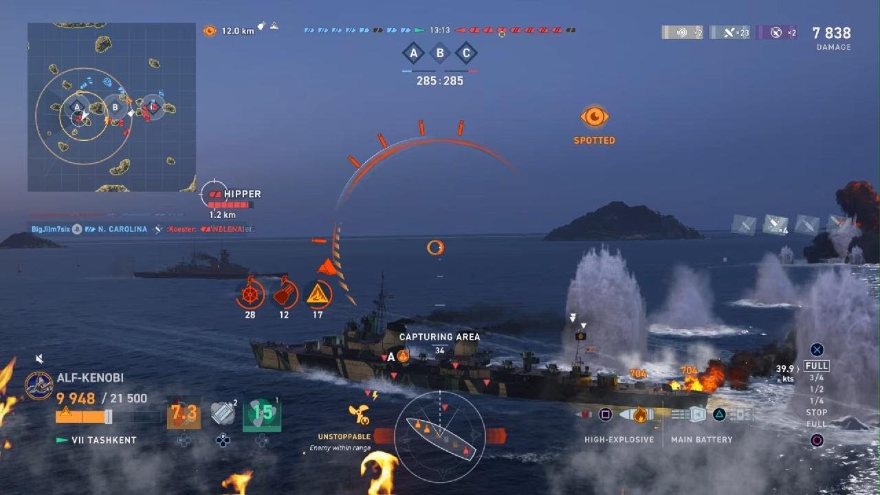 Torpedo Alert Torpedo Alarm World of Warships Legends ALF-KENOBI - YouTube