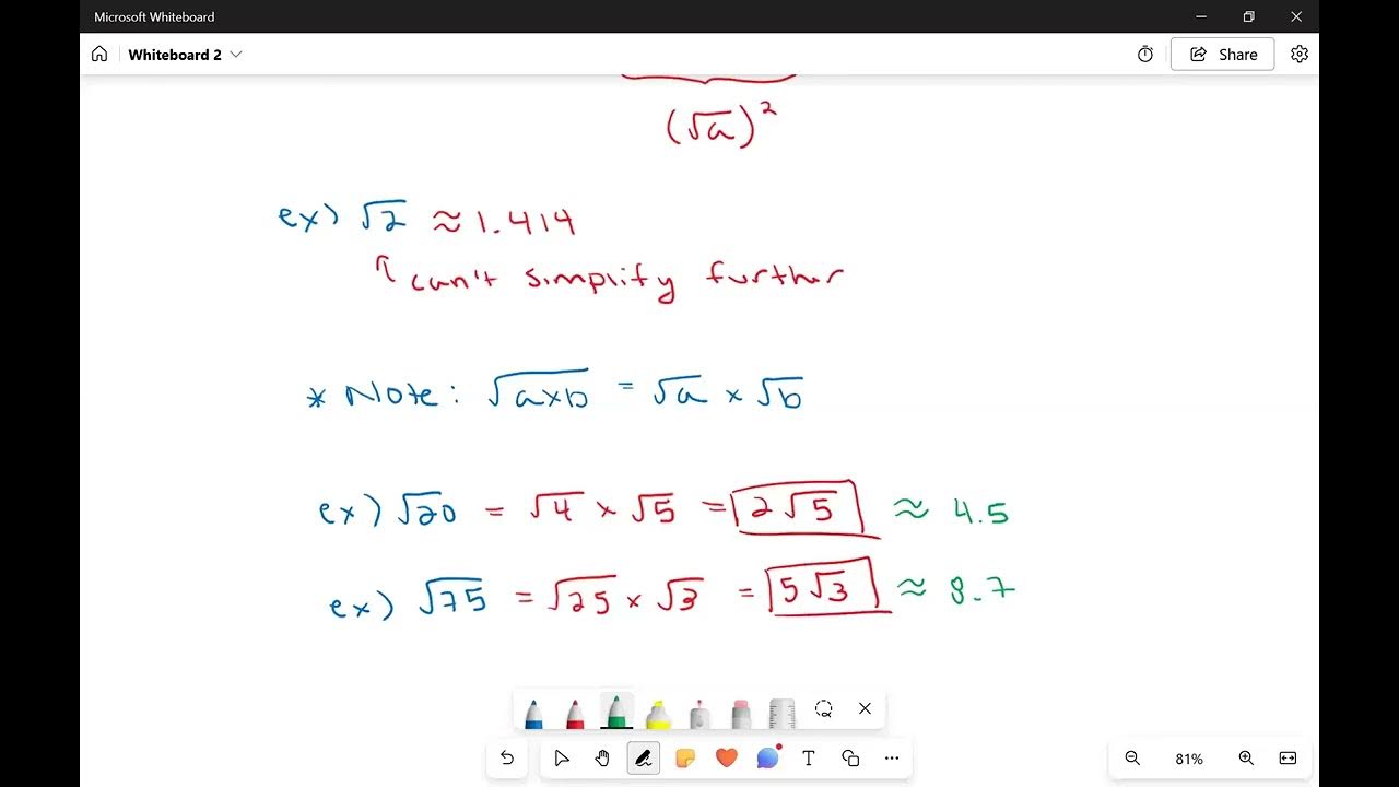 Square Roots and The Pythagorean Theorem - YouTube