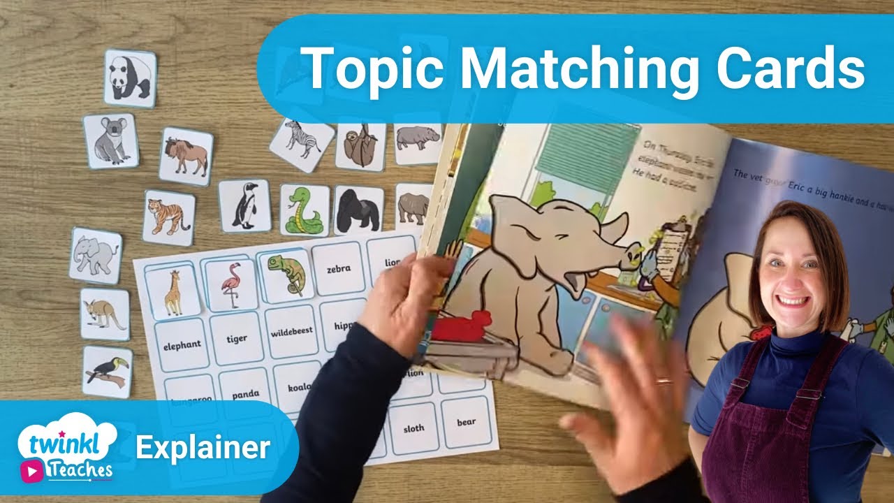 Using Topic Matching Cards - YouTube