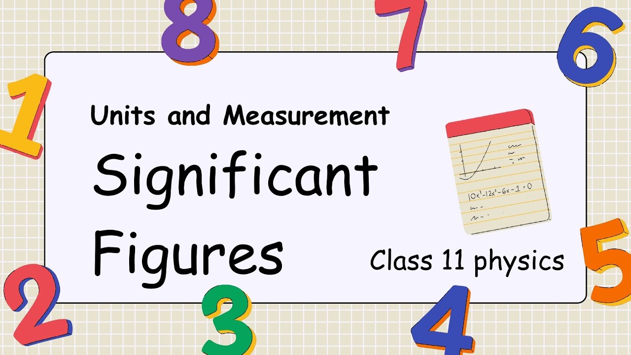 Significant Figures | Units And Measurement #class11physics # ...