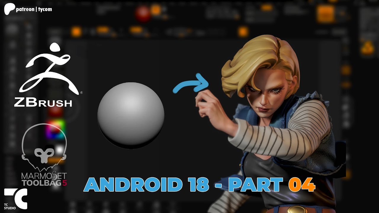Making an Android 18 from DragonBall - Part 4 - END - YouTube