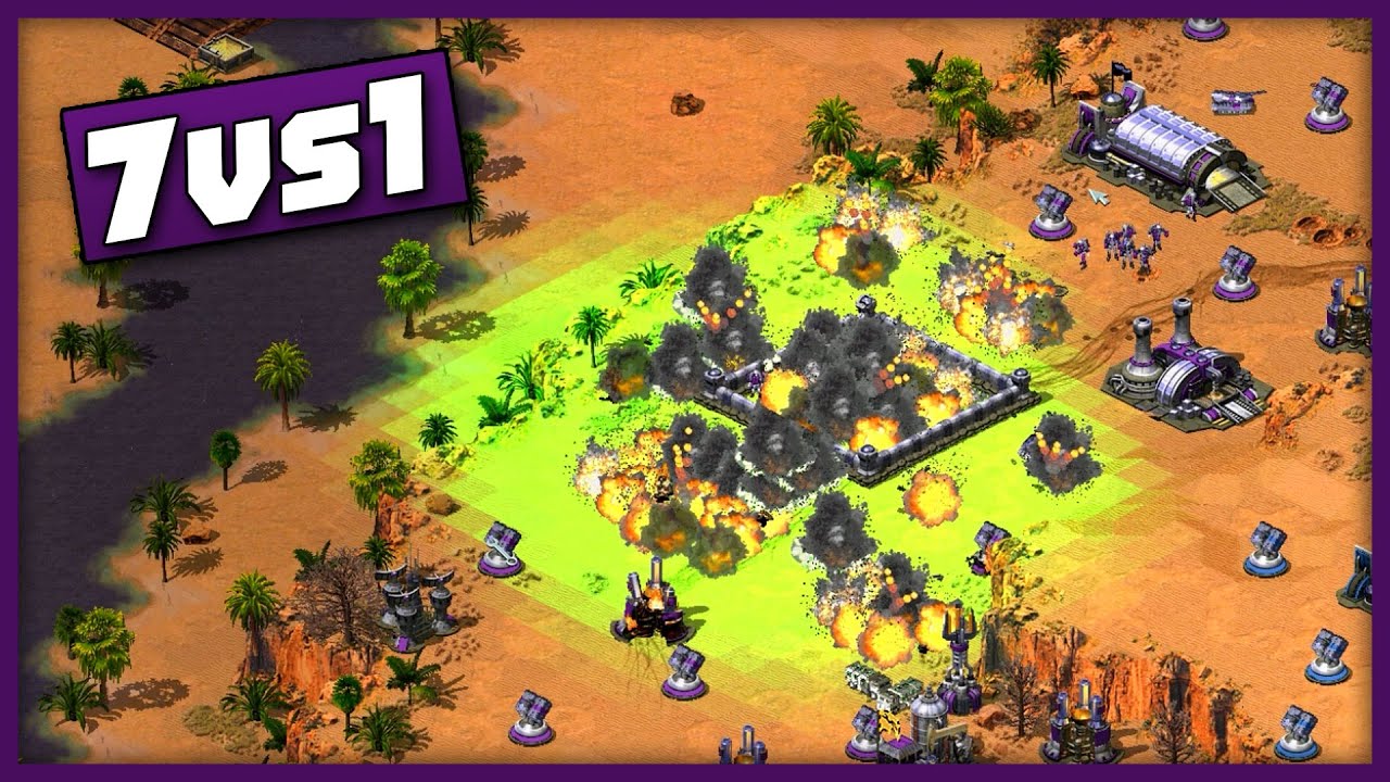Red Alert 2: Can My Base Survive This Massive Attack? - YouTube