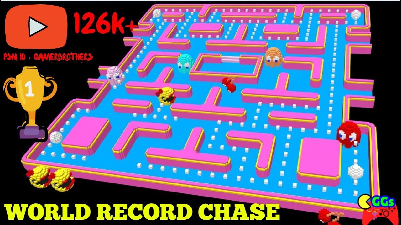 Ms.PACMAN (126k+LIVE) 2023 BREAKING WORLD RECORD CHASE-RETRO GAMES ...