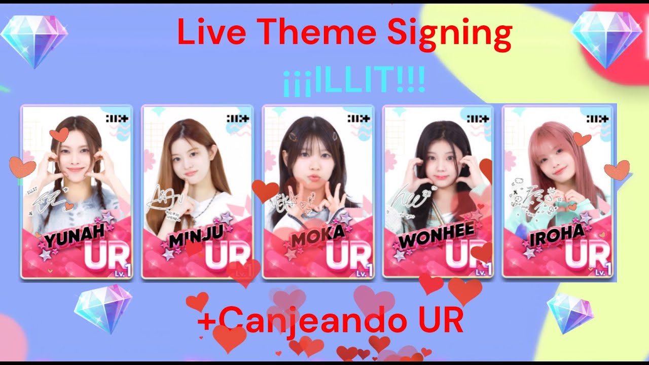 Rhythm Hive-¡¡Llegó ILLIT!!-Live Theme Signing - YouTube