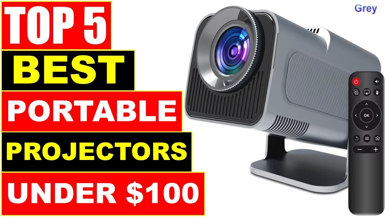 BEST Portable Projectors In 2024 | Top 5 Best Portable projector ...