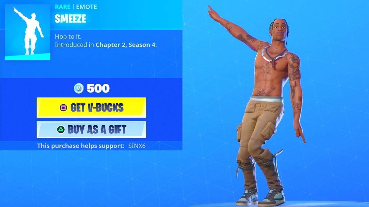 *NEW* Copyrighted Music EMOTE Smeeze..! (Item Shop) Fortnite Battle ...
