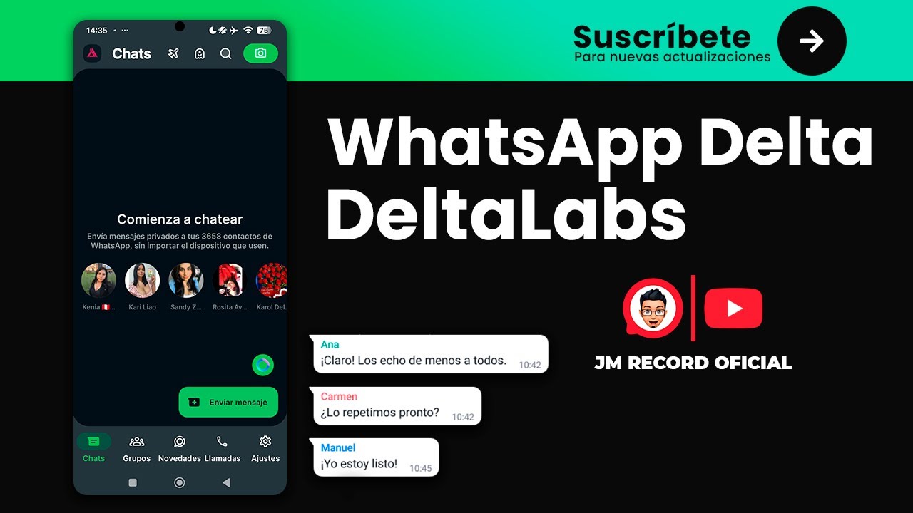 NUEVO WHATSAPP Delta v6.6.2F (DeltaLabs) WHATSAPP PLUS WHATSAPP EXTREMO ...