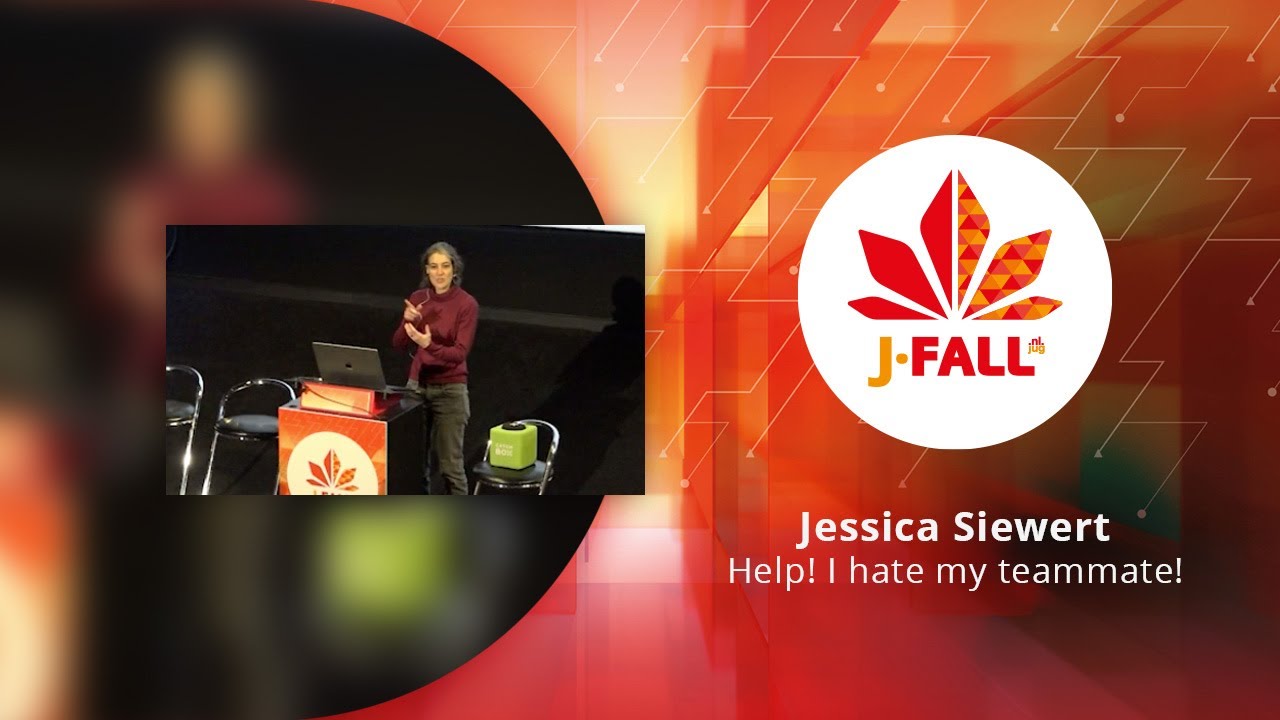 Jessica Siewert - Help! I hate my teammate! - YouTube