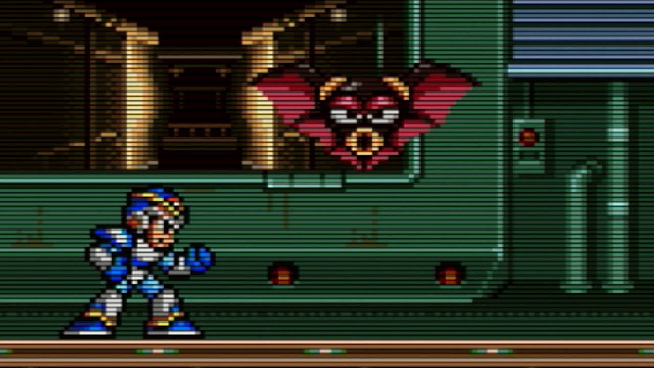 Mega Man X Easter Egg! Bubble Bat and Extra Lives - YouTube