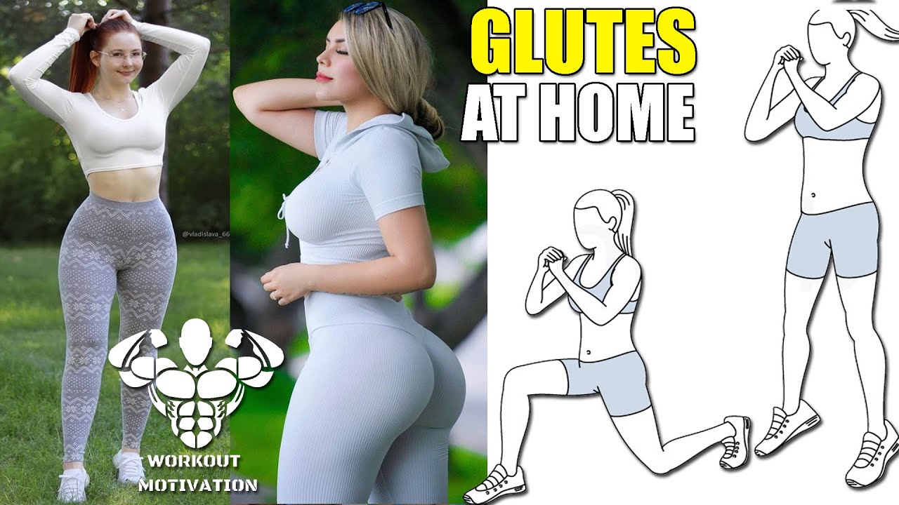 The Best At Home Glutes Workout | 7 Exercises For a Rounder Butt! - YouTube