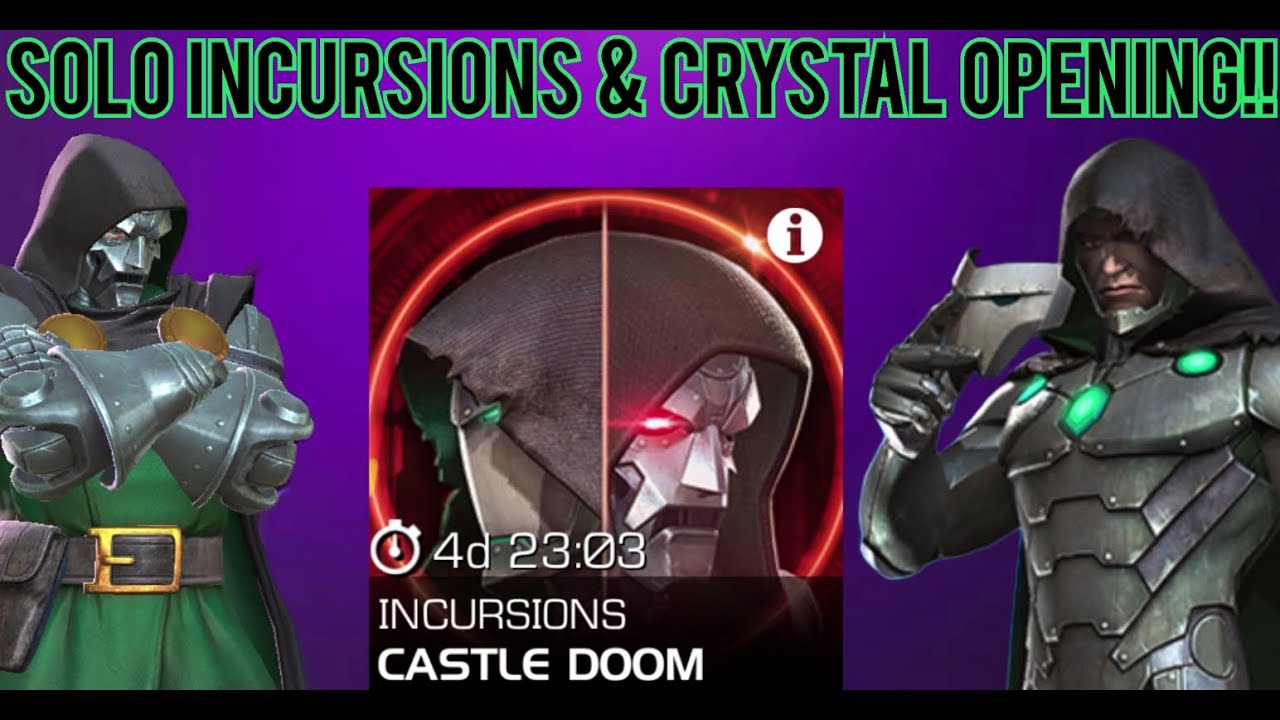 LIVE! | SOLO INCURSIONS & CRYSTAL OPENING! #mcoc #marvel #roadto1ksubs ...