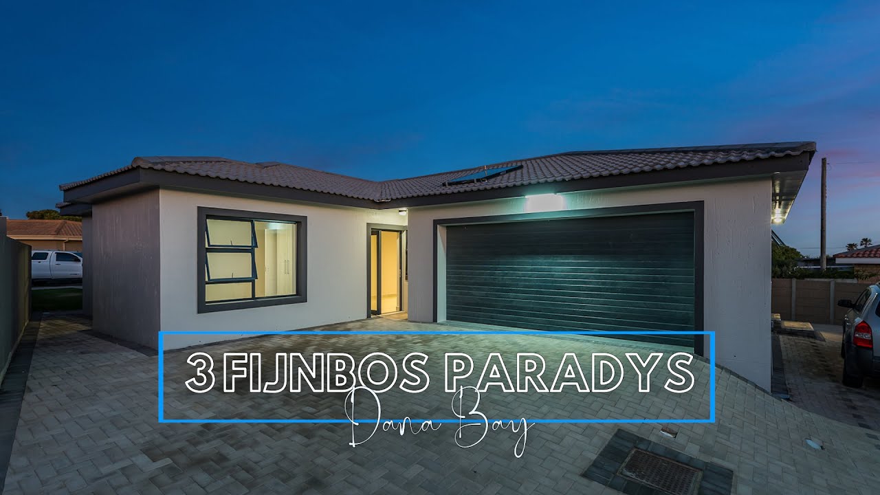 Real Estate // 3 Fijnbos Paradys, Dana Bay - YouTube