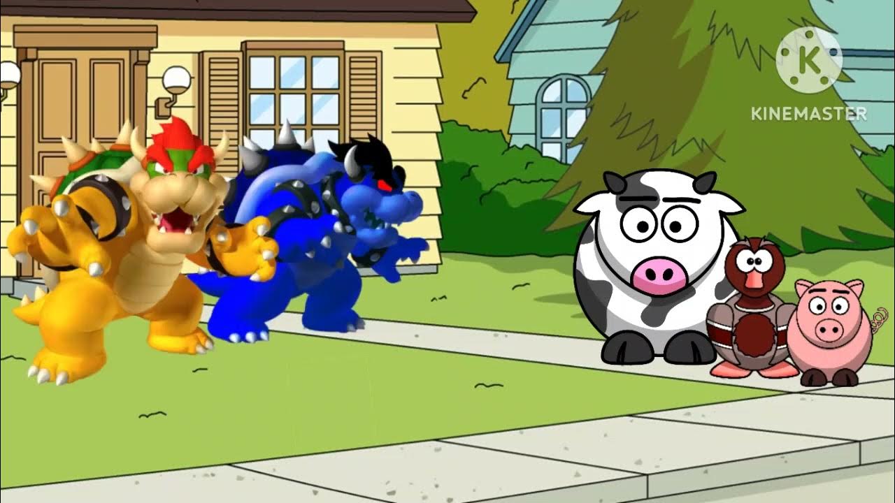 Charlie, David, and Perry Grounds Dark Bowser/Ungrounded - YouTube