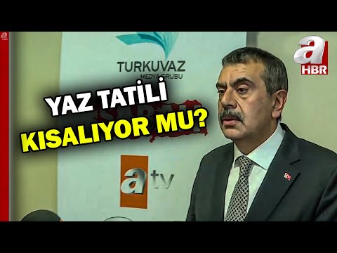 Milli Eğitim Bakanı açıkladı! Yaz tatili süresi kısalıyor mu?| A Haber