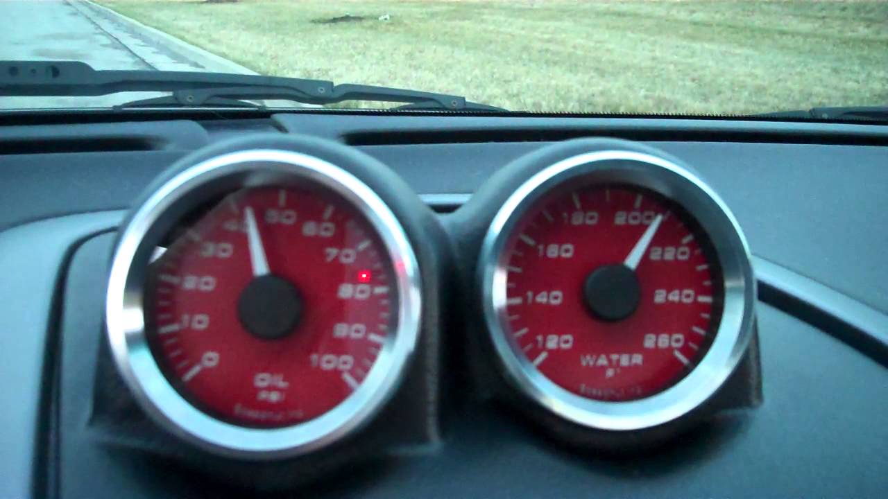 SpeedHut Gauges in 04 GTO - YouTube