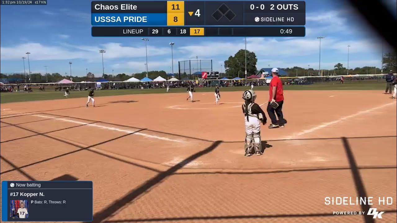 USSSA PRIDE vs. Chaos Elite (2024.10.19) - YouTube