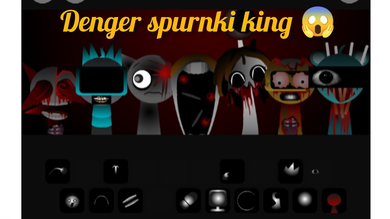 new brand spurnki king 😱 super spurnki brand new sprunki game super ...