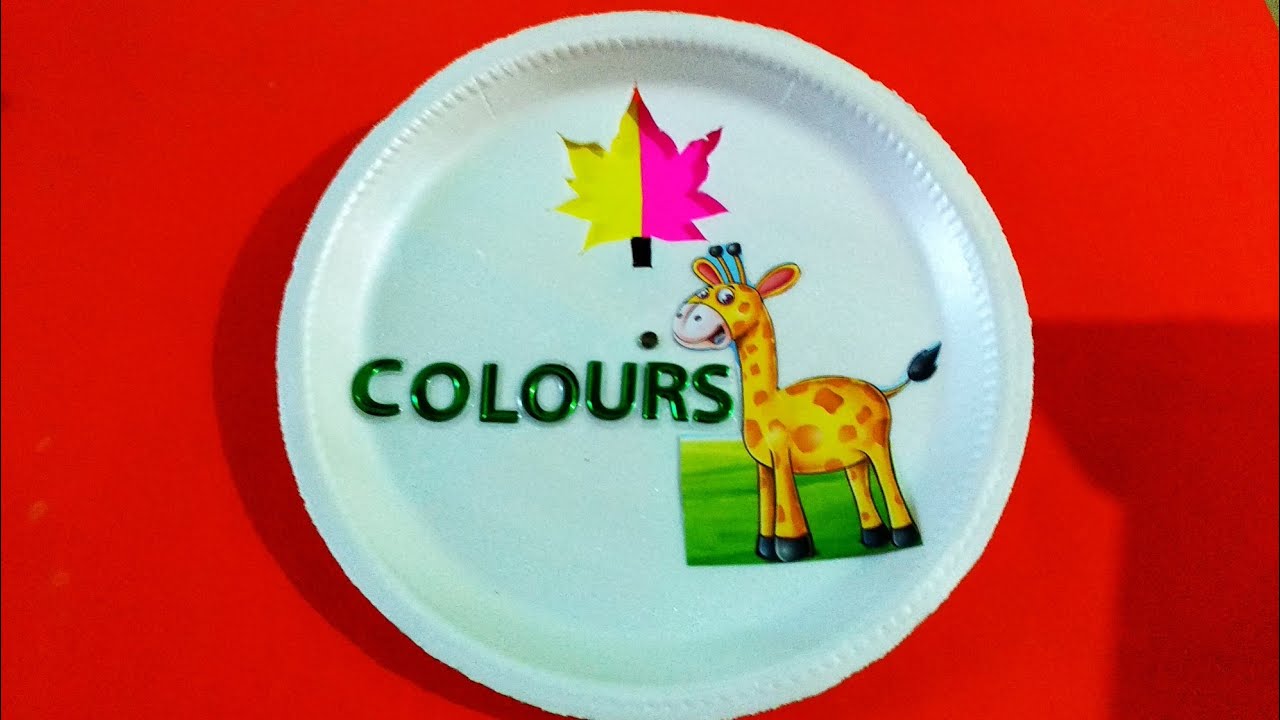 Easy English tlm colours,tlm,english easy tlm,primary school tlm,lkg ...