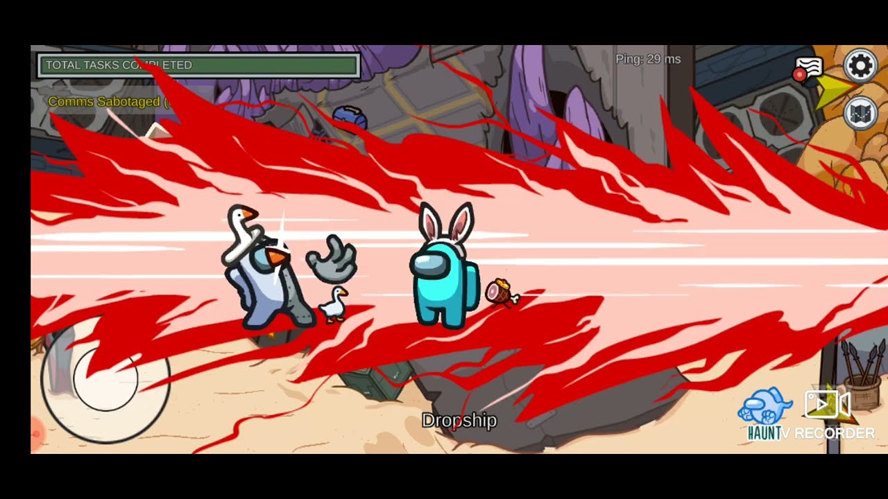 among us movie got imp 4 times in a row died by new death anamicion ...