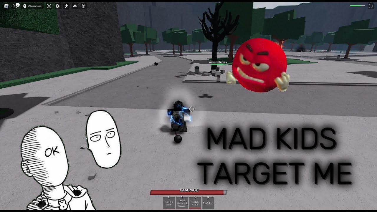 MAD KIDS TARGET ME IN SBG - YouTube