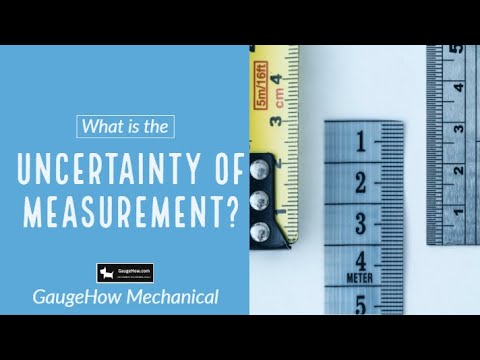 What is uncertainty of measurement? - YouTube
