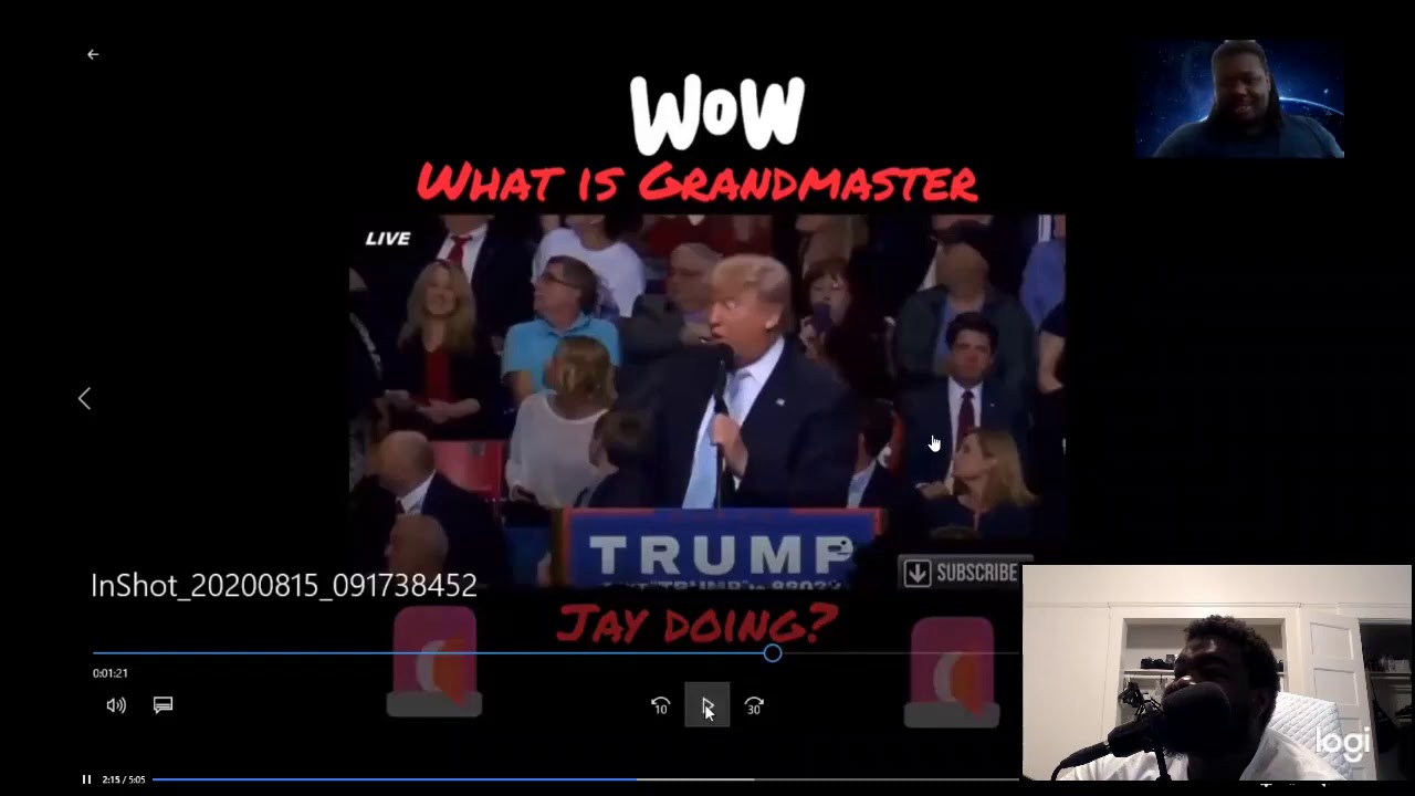 GrandMaster Jay At Trump Rally wtf - YouTube