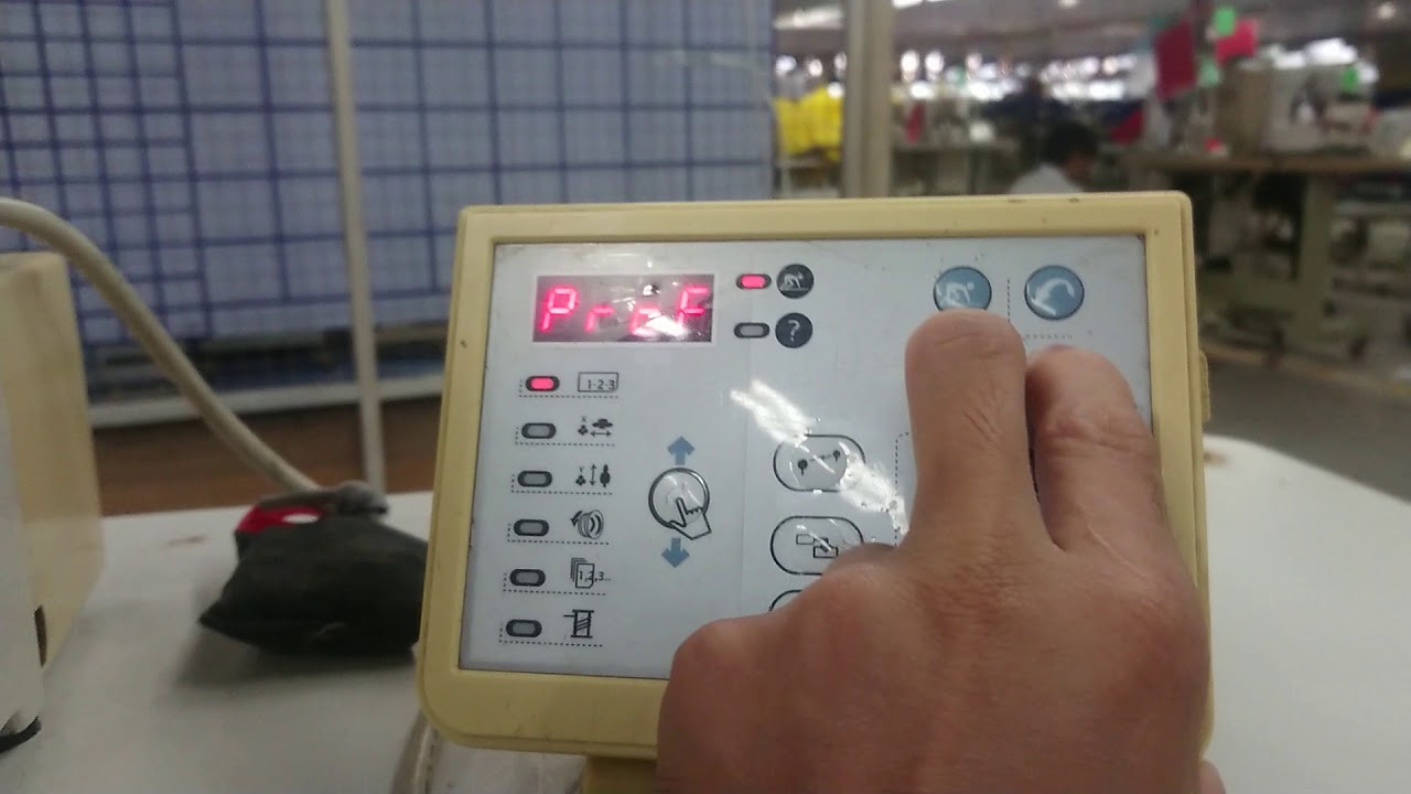 Reset và cài đặt chương trình máy bọ sunstar SPS/D-1201Ml - YouTube