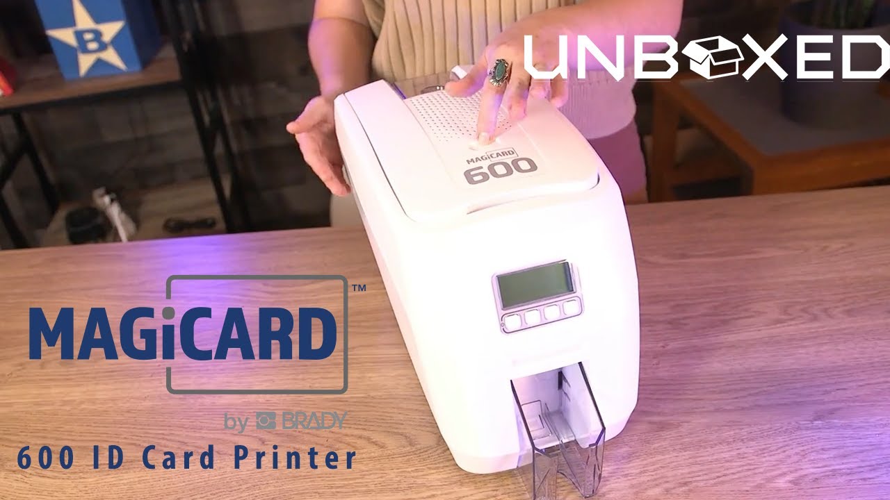 Unboxed with the Magicard 600 ID Card Printer - YouTube