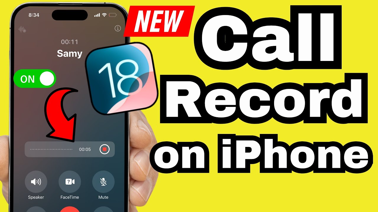 How to Record a Phone Call on iPhone 16/16 Pro/16 Pro Max (iOS 18) - 🔥🔥 ...
