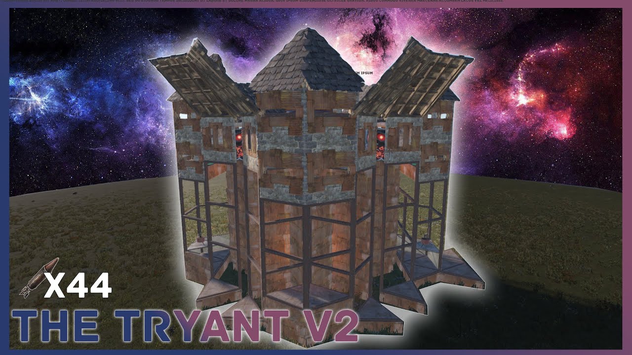 The Tyrant V2 • 2x1 • Duo/Trio/Quad • Bunker • Vending Machine Bunkers ...