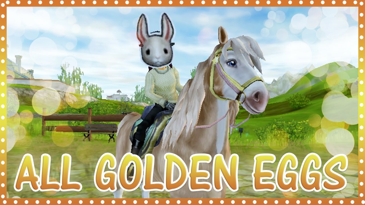 ALL Golden Easter Eggs 2017 | Star Stable - YouTube
