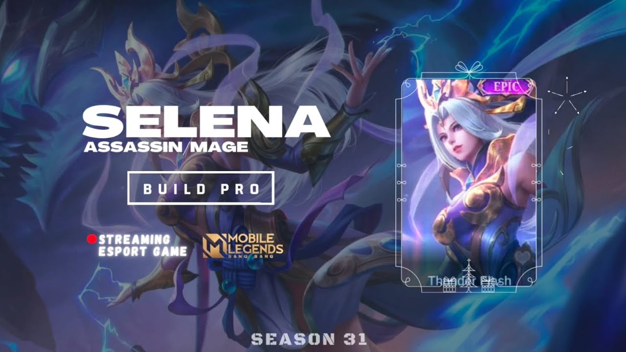 SELENA Pro Build Top 2 Global - MLBB - YouTube