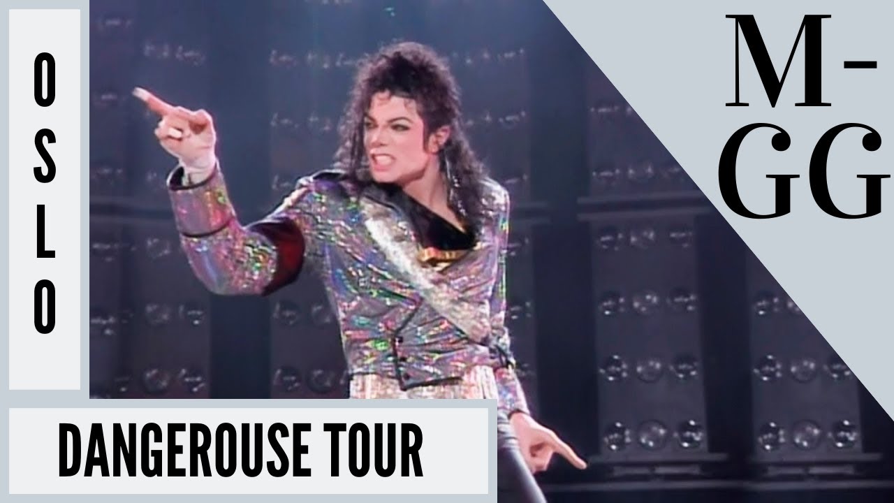 Michael Jackson Dangerous World Tour Oslo 1992 - YouTube
