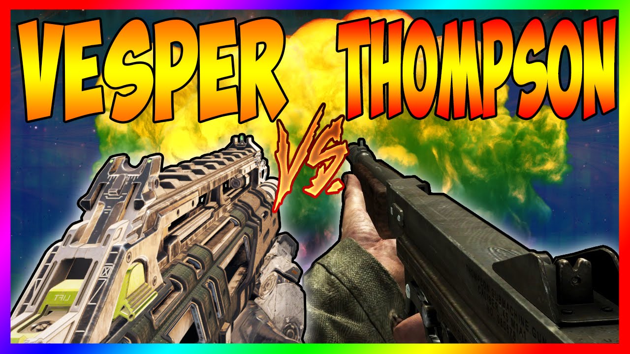 VESPER v.s THOMPSON on Round 50 - "Call of Duty Zombies" - YouTube