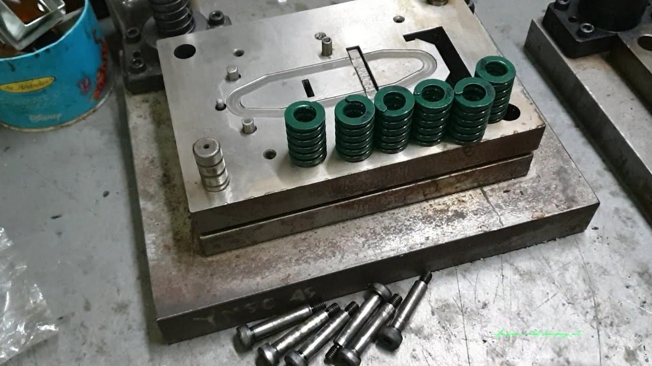 Reassemble Sheet Metal Dies After Repair - YouTube