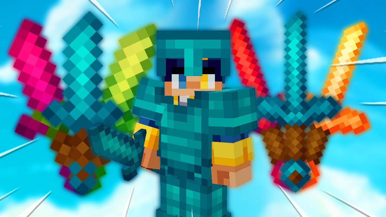 FruitFul [16x] & [32x] ~ ALL 9 COLORS! • By InkKat_ // MCPE PvP Texture ...