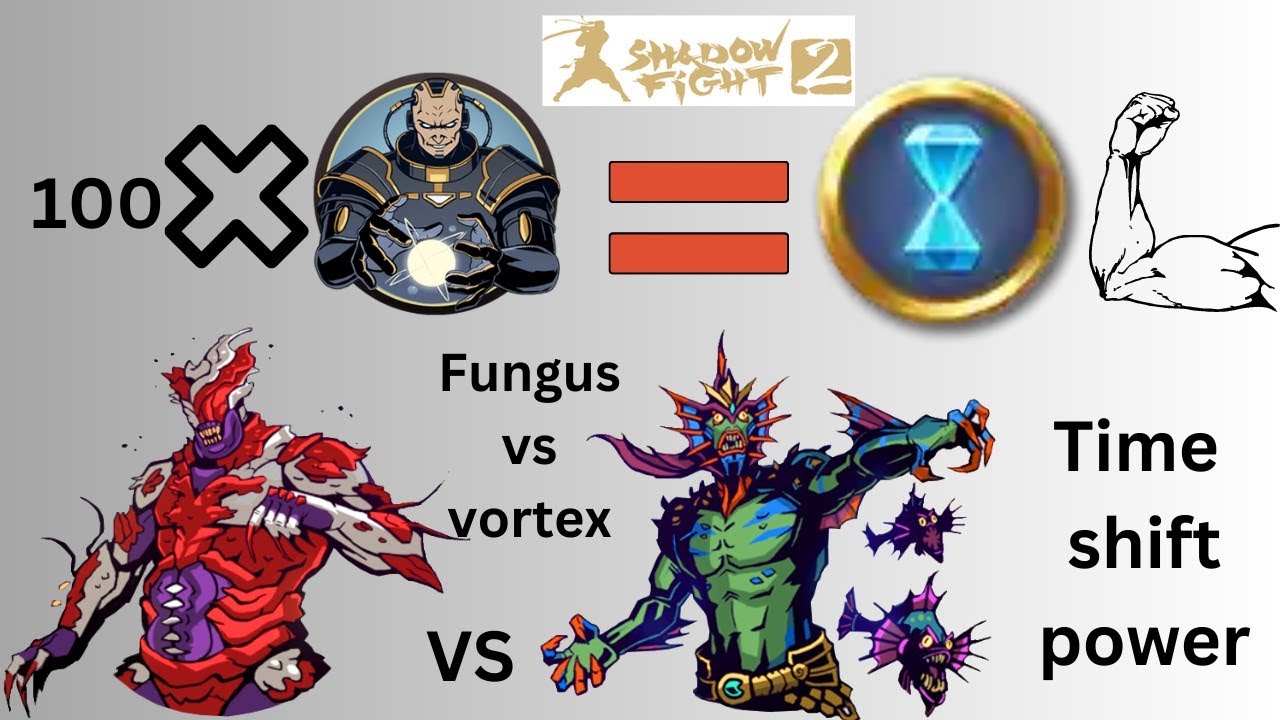Shadow Fight 2 Latest Enchantment Time Shift = Power Of 100 Titans ...