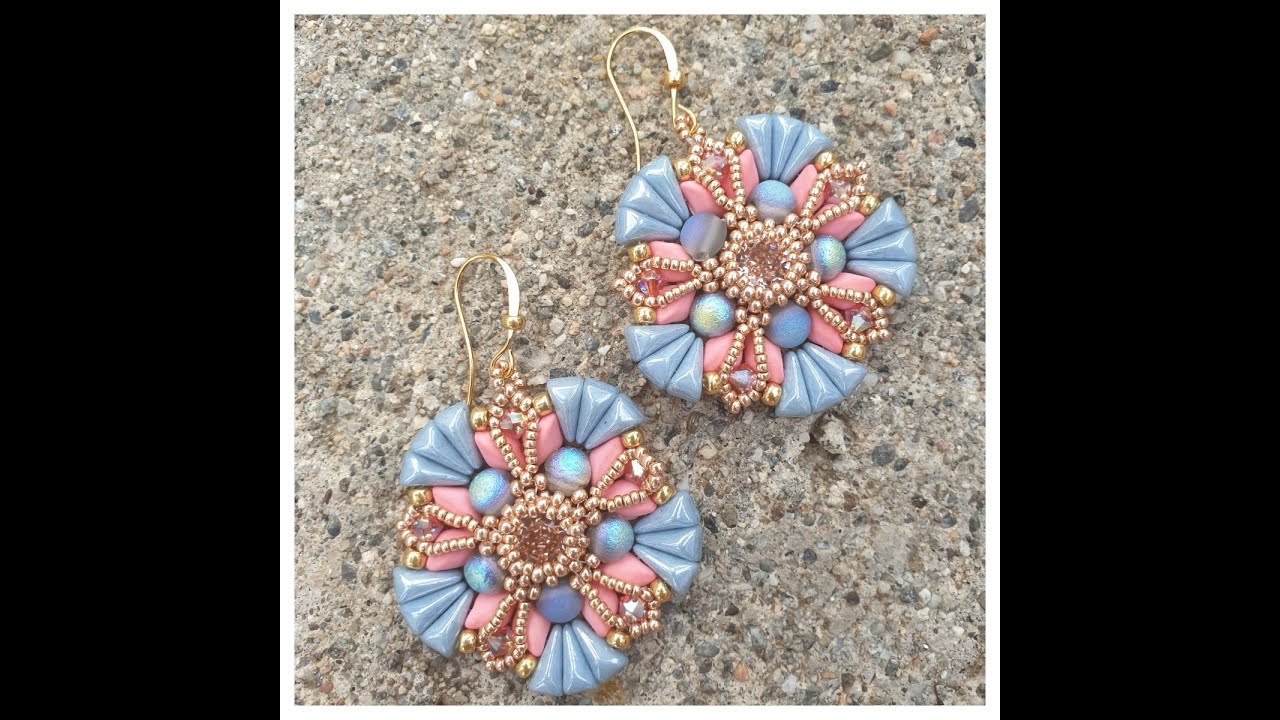 Tutorial orecchini Ariel - YouTube