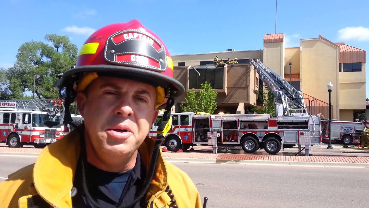 More scenes from the Clarion Hotel fire - YouTube
