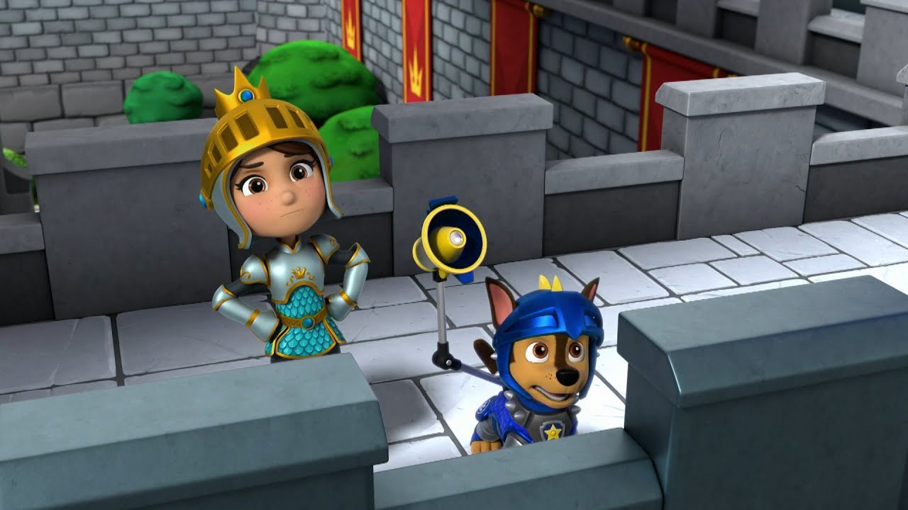 paw patrol - get ready for a in coming dragon - YouTube